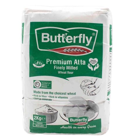 Buy Butterfly White Atta 2Kg Online - Carrefour Kenya