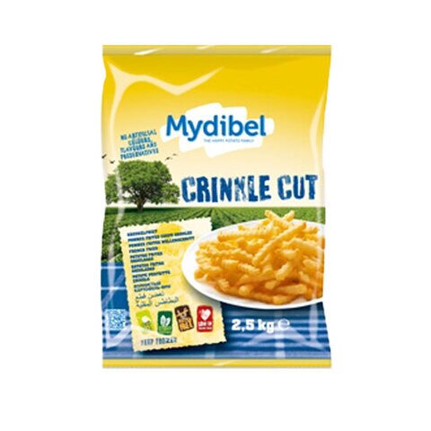 MYDIBEL FRENCH FRIES CRINKLE 2.5KG price in Kuwait | Carrefour Kuwait ...