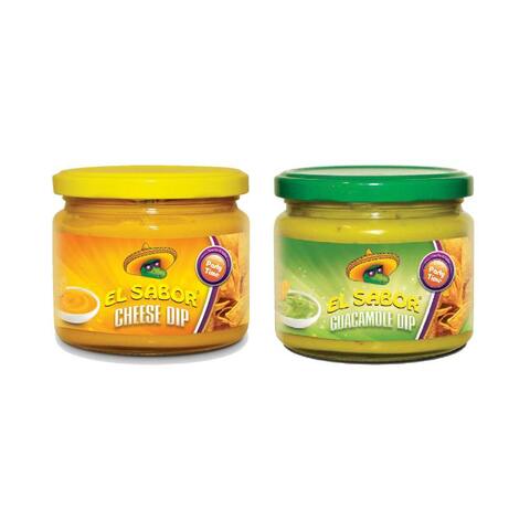 El Sabor Cheese Dip 300g With Guacamole Dip 300g price in UAE ...