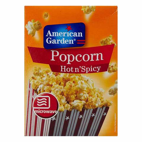 American Garden Hot And Spicy Microwave Popcorn 297g price in Kuwait ...