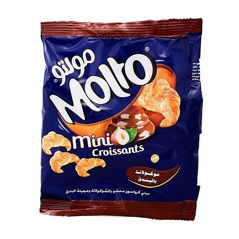 Molto Mini Croissants Chocolate - 56 gram price in Egypt | Carrefour ...