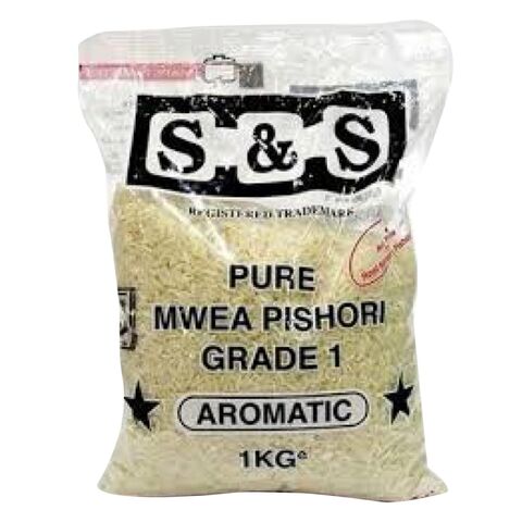 S&S Pure Mwea Pishori Rice 1Kg