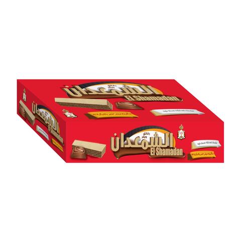 El Shamadan Biscuits Wafer Chocolate - 45 gram - 12 Count price in ...