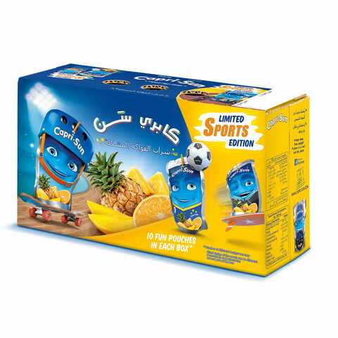 Capri-Sun Mixed Fruit Drink 200ml x Pack of 10 price in UAE | Carrefour ...