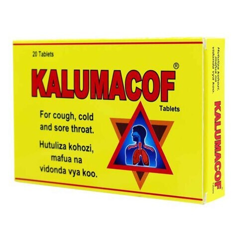 Buy Kaluma Cof Tablets 20 Pieces Online - Carrefour Kenya