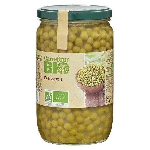 Carrefour Bio Organic Green Peas 720ml price in UAE | Carrefour UAE ...