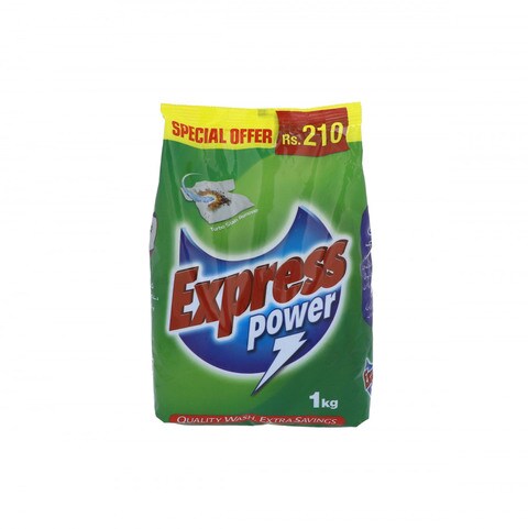 Buy Express Power Detergent Powder 1 kg Online | Carrefour Pakistan