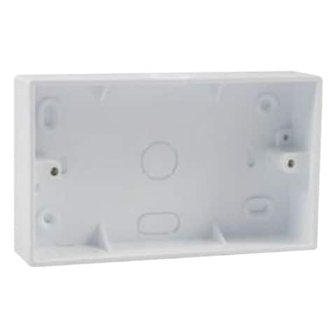 Buy PVC Mounting Back Box White 3x6 Inch Online - Carrefour Kenya