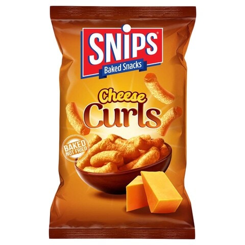 Snips Cheese Curls Baked Snacks 220g price in UAE | Carrefour UAE ...