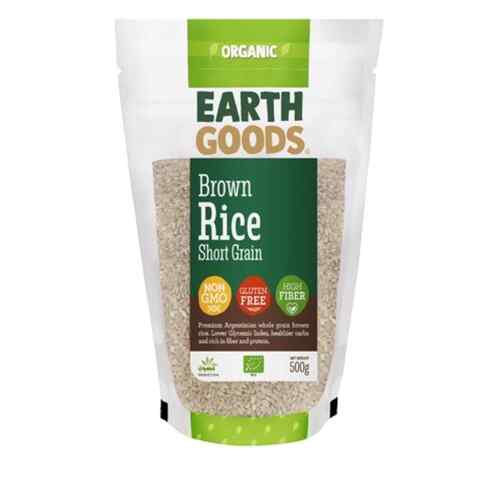 Earth Goods Organic Short Grain Brown Rice 500g price in UAE ...