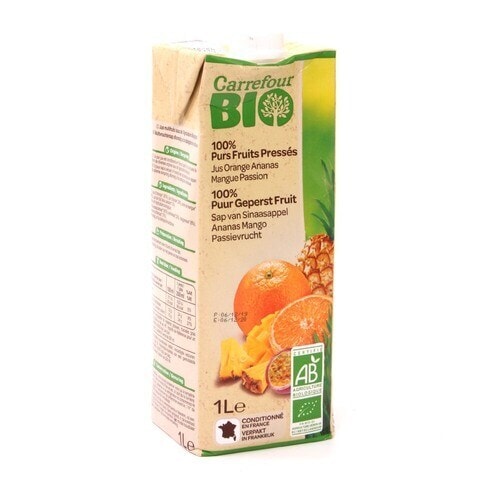 CRF BIO ORN PNP MNG PSSION JUICE 1L price in Kuwait | Carrefour Kuwait ...