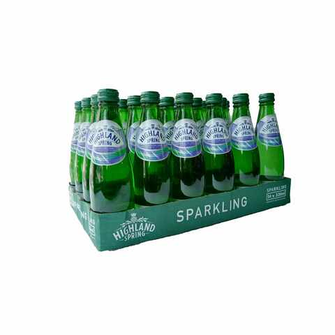 Highland Spring Sparkling Water 330ml Pack of 24 price in UAE ...