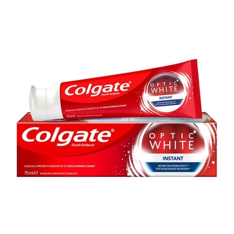 Colgate Optic White Instant Whitening Toothpaste 75ml price in UAE ...