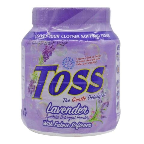 Buy Toss Lavender Detergent Powder 500G Online - Carrefour Kenya