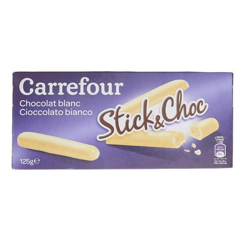 Carrefour Stick And White Chocolatelat 125g price in Saudi Arabia ...