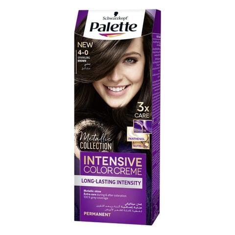 Palette Intensive Color Cream Hair Dye, Medium Brown - 4-0 price in ...