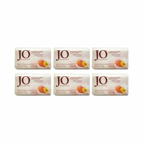 Jo Cream And Apricot Soap 125g x6 price in UAE | Carrefour UAE ...