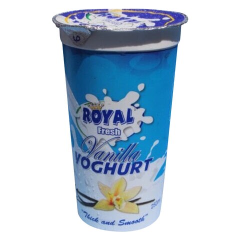 Buy Royal Fresh Vanilla Yoghurt 250ml Online - Carrefour Kenya