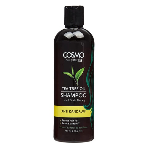Buy Cosmo Shampoo Tea Tree Oil 480Ml Online - Carrefour Kenya