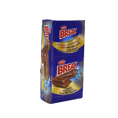 Tiffany Break Wafer Fingers In Creamy Milk Choclate 15.5g 24 price in ...