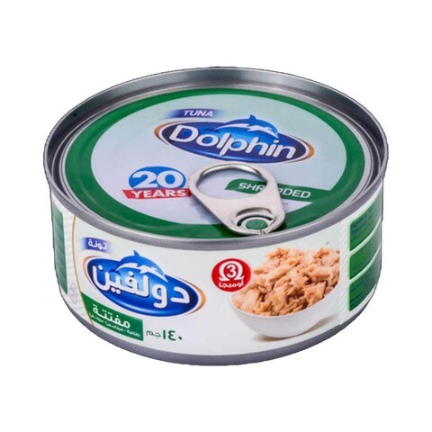 Dolphin Shredded Tuna - 140 Gram price in Egypt | Carrefour Egypt ...