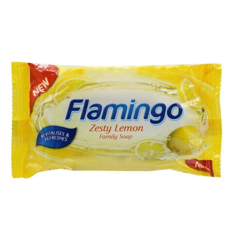 Buy Flamingo Soap Lemon 200G Online - Carrefour Kenya