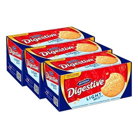 McVities Digestive Light Biscuits 250g Pack of 3 price in UAE ...