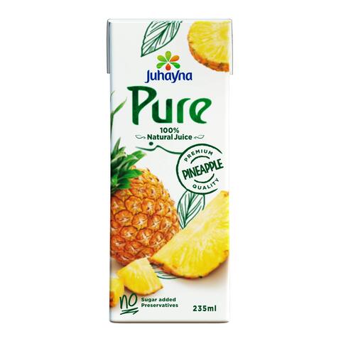 Buy Juhayna Pure Pineapple Juice - 235 ml Online - Shop Beverages on ...