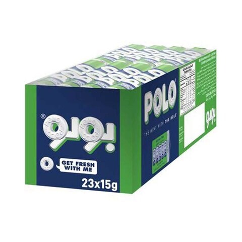 Polo Mint Roll 15g Pack of 23 price in UAE | Carrefour UAE ...