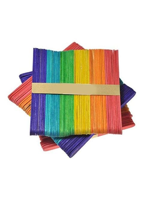 lavish 100-Piece Wooden Ice Cream Stick Color price in UAE | Carrefour ...