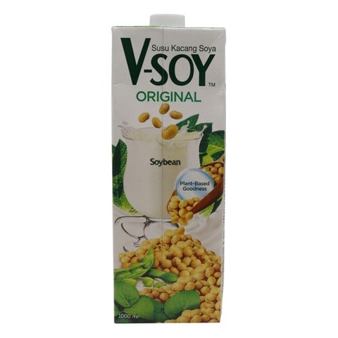 V-Soy Original UHT Soya Milk 1l price in UAE | Carrefour UAE ...