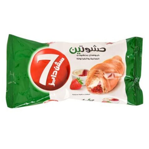 7 Days Vanilla And Strawberry Croissant 55g price in Kuwait | Carrefour ...
