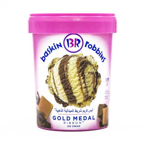 Gold Medal Ribbon Baskin Robbins