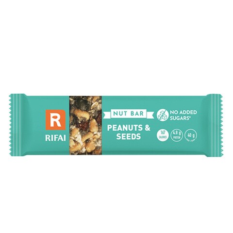Buy Rifai Nut Bar Peanuts And Seeds 40GR Online - Shop Cereal Bars on ...