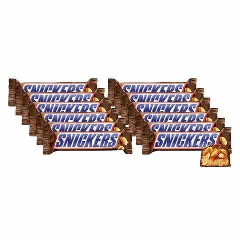 Snickers Peanut Filled Chocolate 50g Pack of 12 price in UAE ...