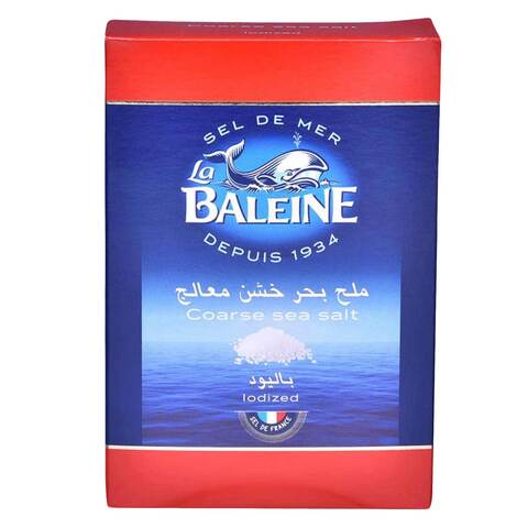 Buy La Baleine Iodized Coarse Sea Salt 1kg Online - Carrefour Kenya