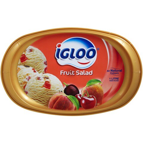 iGloo Fruit Salad Ice Cream 1L price in UAE | Carrefour UAE ...