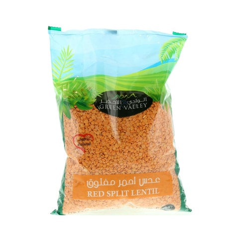 Green Valley Red Split Lentil 1kg price in UAE | Carrefour UAE ...