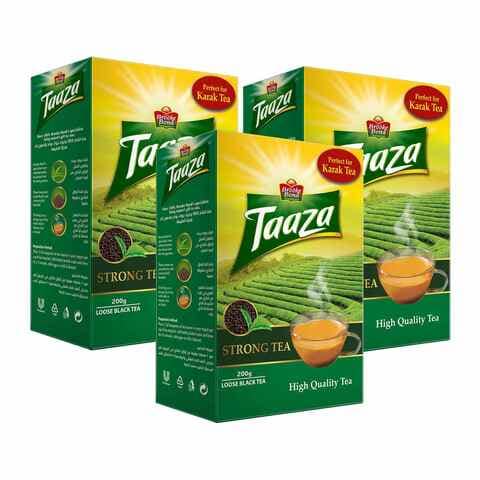Brooke Bond Taaza Strong Loose Black Tea 200g Pack of 3 price in UAE ...