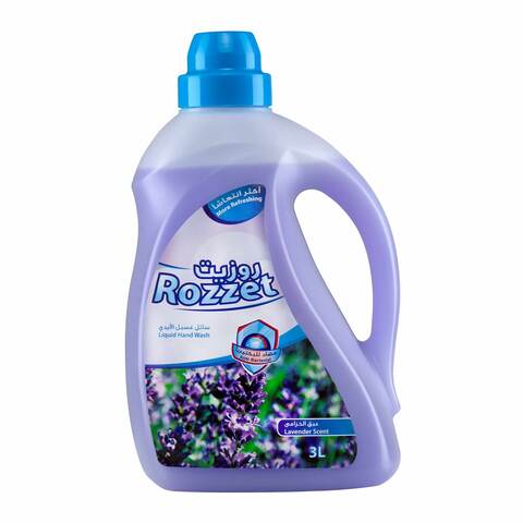 Rozzet liquid handwash lavander 3 L price in Saudi Arabia | Carrefour ...