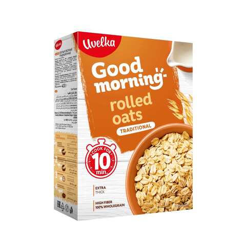 Uvelka Classic Oat Flakes 400g price in UAE | Carrefour UAE ...
