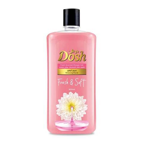 Dosh Fresh Scented Shower Gel with Lavender Breeze - 600 ml Online ...