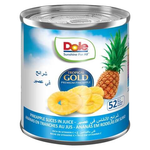 Dole Tropical Gold Premium Pineapple Slices In Juice 3.033kg price in UAE | Carrefour UAE ...