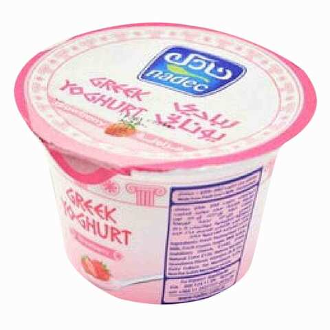 Nadec Strawberry Greek Yoghurt 160g price in Kuwait | Carrefour Kuwait ...