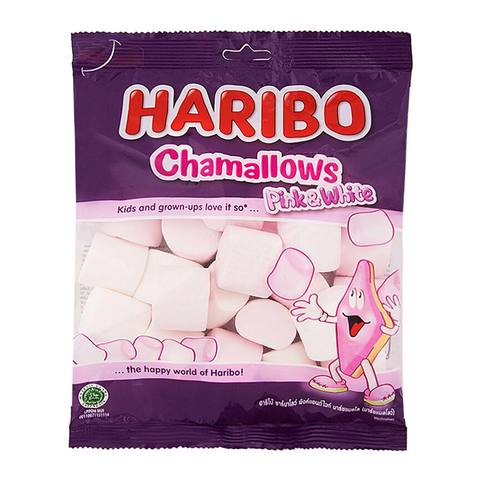 Haribo Marshmallow Pink White 150g Online | Carrefour KSA