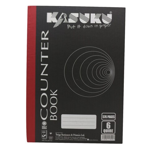 Buy KASUKU COUNTER BOOK 6 QUIRE A4 Online - Carrefour Kenya
