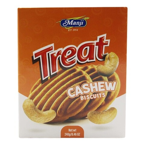 Buy Manji Treat Cashew Cookies 240g Online - Carrefour Kenya