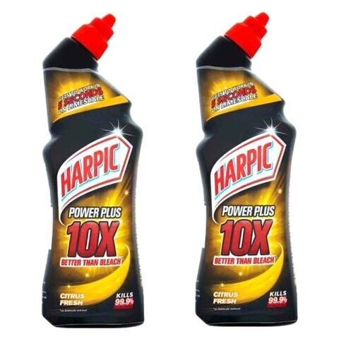 Harpic Power Plus Toilet Cleaner Original 750mlx2 price in UAE | Carrefour UAE | supermarket kanbkam