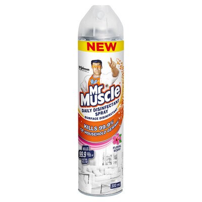 Mr.Muscle Disinfectant Spray Floral 300Ml price in Kuwait | Carrefour ...