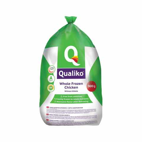 Qualiko Whole Chicken 900g price in UAE | Carrefour UAE | supermarket ...